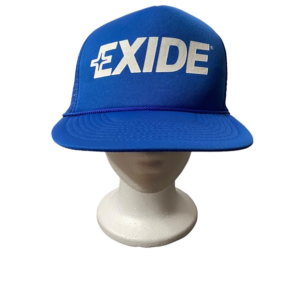 The Cincy Hat | Accessories | Vintage Exide Batteries Hat Trucker Mesh ...